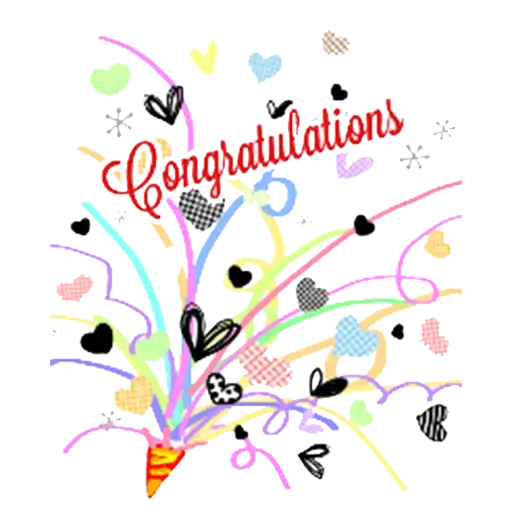 Congratulations Stickers for WhatsApp