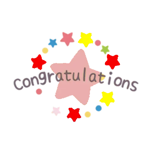 Congratulations Stickers for WhatsApp