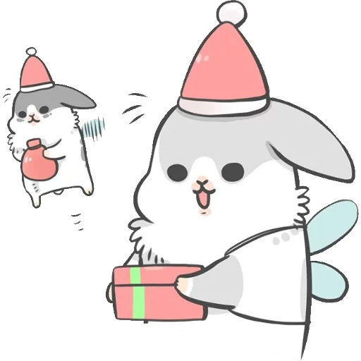 Machiko Rabbit 8 Stickers for WhatsApp